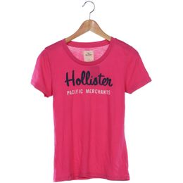 Hollister Damen T-Shirt, pink, Gr. 42