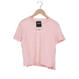 Calvin Klein Jeans Damen T-Shirt, pink, Gr. 34