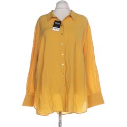 Selection by Ulla Popken Damen Bluse, gelb, Gr. 54