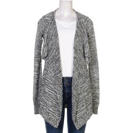 Tom Tailor Denim Damen Strickjacke, grau, Gr. 34