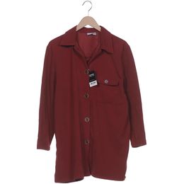 Ulla Popken Damen Strickjacke, rot, Gr. 42