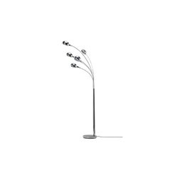 KHG Stehleuchte, 5-flammig &brvbar; silber &brvbar; Ma&szlig;e (cm): B: 46,3 H: 198 T: 28 &raquo; Sconto