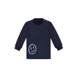 TRIGEMA Sweatshirt »Sweatshirt mit Smiley-Print« navy 92 92 Leichte Sweat-Qualität