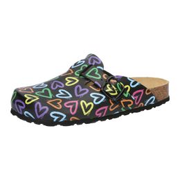 Lico Clog »Clog Bioline Clog Print« schwarz 40 40 Bioline Clog für Erwachsene von Lico