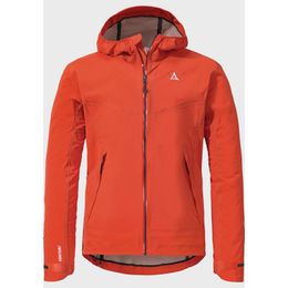 Schöffel SCHÖFFEL Outdoorjacke »2.5L Jacket Karma Trail M« mit Kapuze 5480 - orange 50 Hohe Multi-Funktionalität durch VENTURI Bekleidung