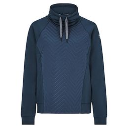 Ziener Hoodie &raquo;JAORA&laquo; darkblue 44 44 funktioneller Midlayer mit hohem Stehkragen