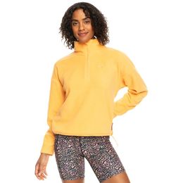 Roxy Fleecepullover »Tech« Mock Orange M M Material: Warmes, gebürstetes, ...