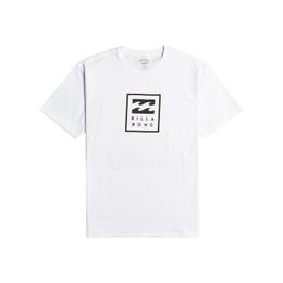 Billabong T-Shirt »Unity Stacked« White M M Stoff: BaumwollStoff [160 g/m2]