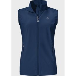 Schöffel SCHÖFFEL Funktionsweste »Softshell Vest Tonion L« 8180 - blau 44 44 Großer Einsatzbereich durch winddichte VENTURI Membran