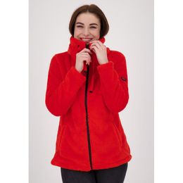 LPO Fleecejacke »CAMBLY X WOMEN« mit Teddy-Fleece, auch in Großen Größen erhältlich rot 40 (M) 40 (M) Angenehm wärmendes Teddyfleece