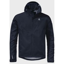 Schöffel SCHÖFFEL Outdoorjacke »2.5L Jacket Tarvis M« mit Kapuze 8820 - blau 48 Hohe Multi-Funktionalität durch 2,5-Lagen VENTURI Bekleidung