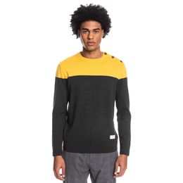 Quiksilver Sweatshirt »Marin« Golden Rod Block Sweater XS XS Stoff: Baumwollstoff