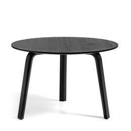 Hay - Bella Couchtisch Ø 60 cm / H 39 cm, Eiche schwarz gebeizt