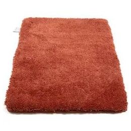 Badematte Tom Tailor "Cozy Bath UNI" Badematten Gr. rechteckig (70cm x 120cm), Polyester, braun (rust) Badteppich, Uni Farben, rechteckig, rund und oval erhältlich