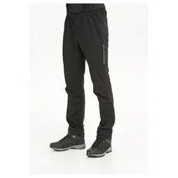 Softshellhose Endurance "Naval" Gr. M, EURO-Größen, schwarz, Herren, 100% Polyester, unifarben, Hosen, mit wasser -und winddichter Funktion