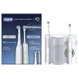 Munddusche Oral-B "Oral Health Center" Mundduschen weiß mit iO Series 4 elektrische Zahnbürste