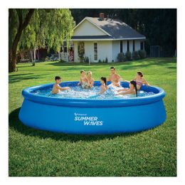 Summer Waves Fast Set Quick Up Pool 457x84cm Swimming Pool Familien Schwimmbad