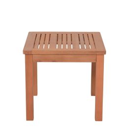 Garden Pleasure Beistelltisch Tucson 44x44 Holz Gartentisch Garten Terrasse Outdoor Tisch Möbel