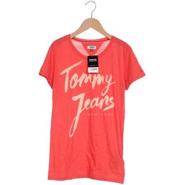 Tommy Jeans Damen T-Shirt, pink, Gr. 44