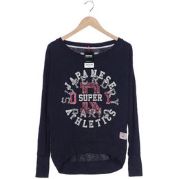 Superdry Damen Sweatshirt, marineblau, Gr. 36