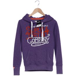 Superdry Damen Kapuzenpullover, flieder, Gr. 34