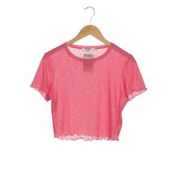 NA-KD Damen T-Shirt, pink, Gr. 42