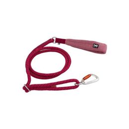 Hurtta Adjustable rope leash ECO beetroot 120-180cm/11mm