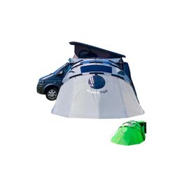 SHELTAPOD Bus Vorzelt Heckzelt Buszelt Camping Bus Zelt SUV VW Van Freistehend Farbe: Dark Grey