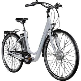 agon Aurora 28 Zoll E-Bike 28 Zoll Citybike bis 115 km Damen Herren 150 - 175 cm Pedelec Elektrofahrrad 3 Gang und Beleuchtung StVZO