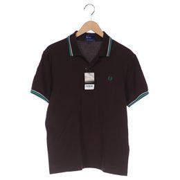 Fred Perry Herren Poloshirt, braun, Gr. 52