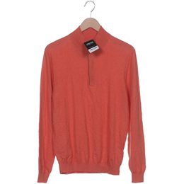 Massimo Dutti Herren Pullover, orange, Gr. 52