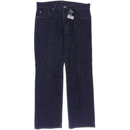 BOSS by Hugo BOSS Herren Jeans, marineblau, Gr. 33