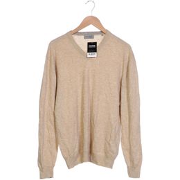 Christian Berg Herren Pullover, beige, Gr. 52