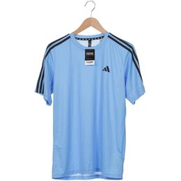 Adidas Herren T-Shirt, blau, Gr. 48