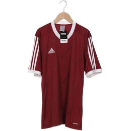 Adidas Herren T-Shirt, bordeaux, Gr. 48