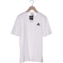 Adidas Herren T-Shirt, weiß, Gr. 46