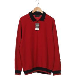 Carlo Colucci Herren Pullover, rot, Gr. 48