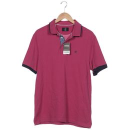 Hackett London Herren Poloshirt, pink, Gr. 54