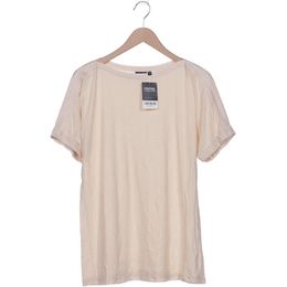 Ulla Popken Damen T-Shirt, cremeweiß, Gr. 42