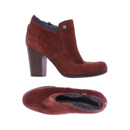 Hilfiger Denim Damen Stiefelette, bordeaux, Gr. 39