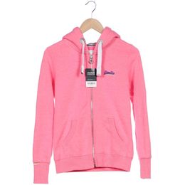 Superdry Damen Kapuzenpullover, pink, Gr. 36