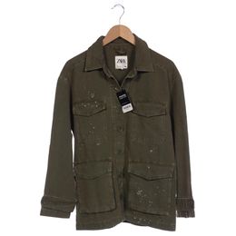 Zara Damen Jacke, grün, Gr. 36