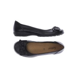 Gabor Damen Ballerinas, schwarz, Gr. 6.5