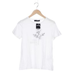 comma, Comma Damen T-Shirt, weiß, Gr. 38