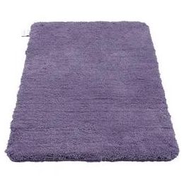 Badematte Tom Tailor "Cozy Bath UNI" Badematten Gr. rechteckig (70cm x 120cm), Polyester, lila Badteppich, Uni Farben, rechteckig, rund und oval erhältlich