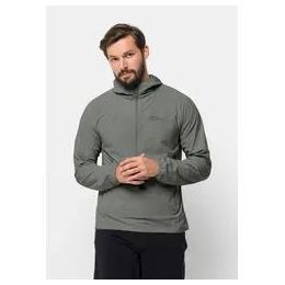 Outdoorjacke Jack Wolfskin "PRELIGHT OVERHEAD M" Gr. XL (54/56), grün (gecko, grün) Herren Jacken