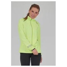 Laufjacke Endurance "CULLY XQL" Gr. 44, gelb (neongelb) Damen Jacken mit reflektierenden Elementen