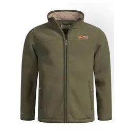 Fleecejacke Arctic Seven "ASZeroo" Gr. XXL, grün (olive) Herren Jacken mit hoch schließendem Stehkragen