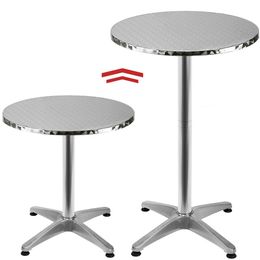 Casaria Deuba Stehtisch aus Aluminium