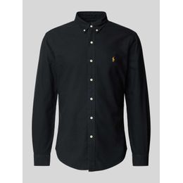 Polo Ralph Lauren Slim Fit Freizeithemd mit Button-Down-Kragen Modell 'OXFORD'